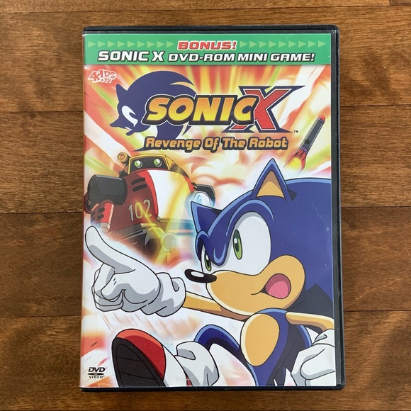 Sonic the Hedgehog | Other | Sonic X Vol 7 Revenge Of The Robot Dvd ...